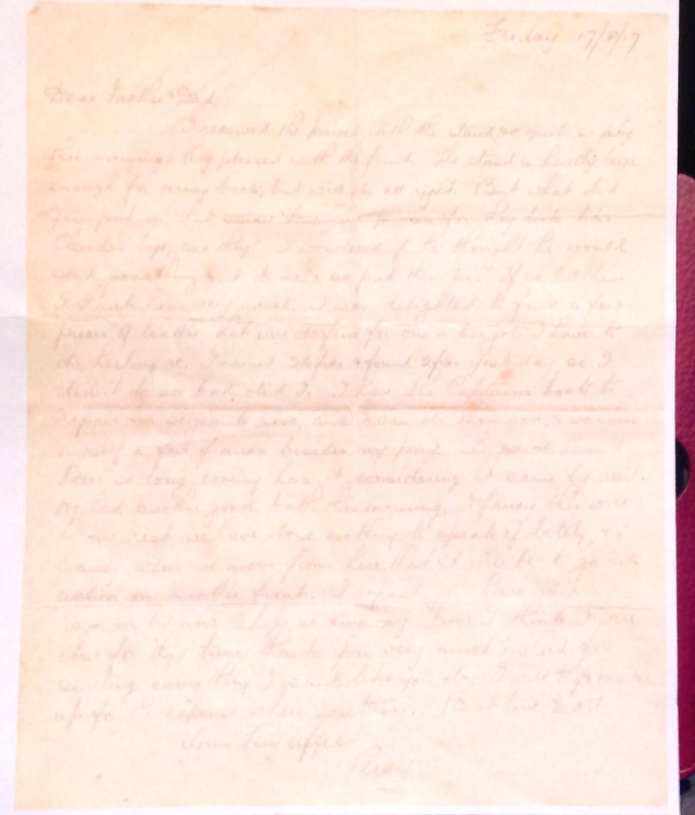 Driver Percy Albert Horwood | Great War Stories